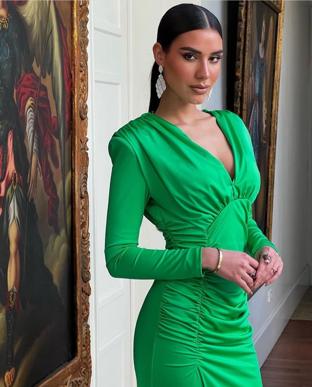 Geraldine Green Dress – VELVET CLOTHING CO.
