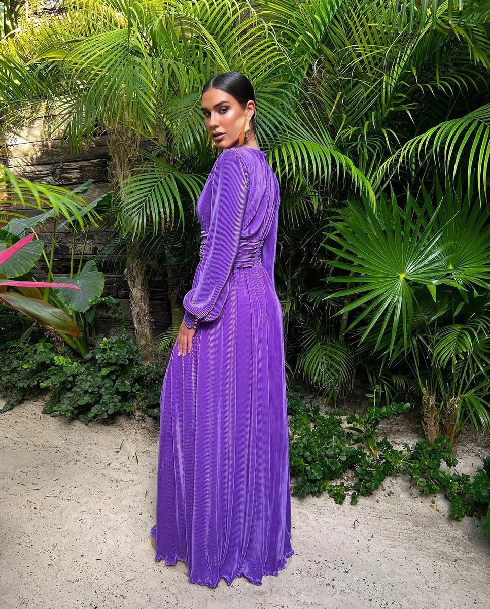 Haydee Purple Dress – VELVET CLOTHING CO.